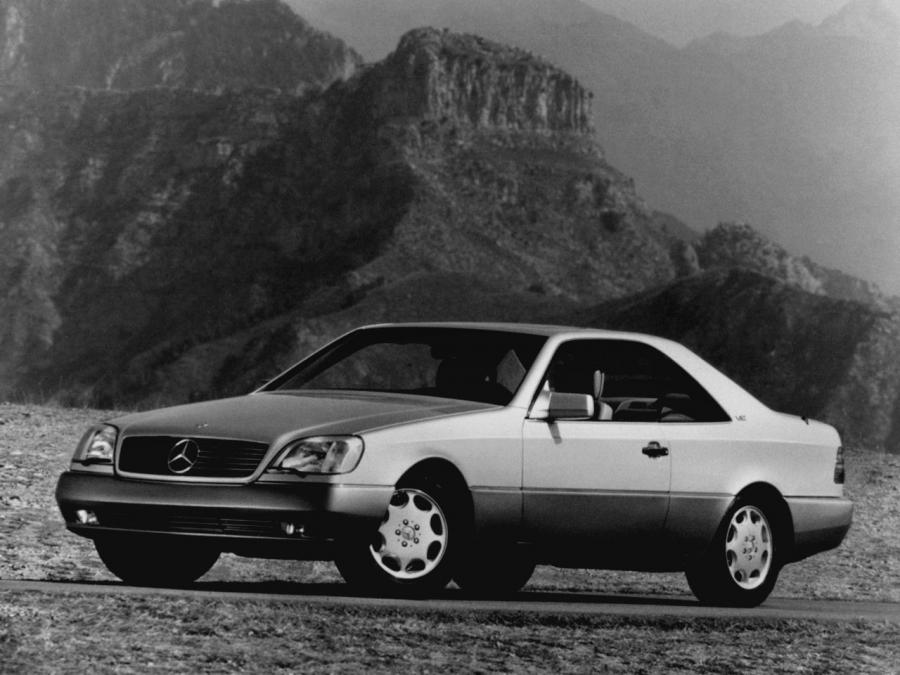 Mercedes-Benz 600 SEC 1992 года выпуска для рынка США. Фото 1. VERcity