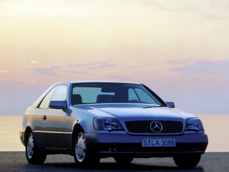 Mercedes-Benz 600 SEC 1992 года выпуска. Фото 1. VERcity