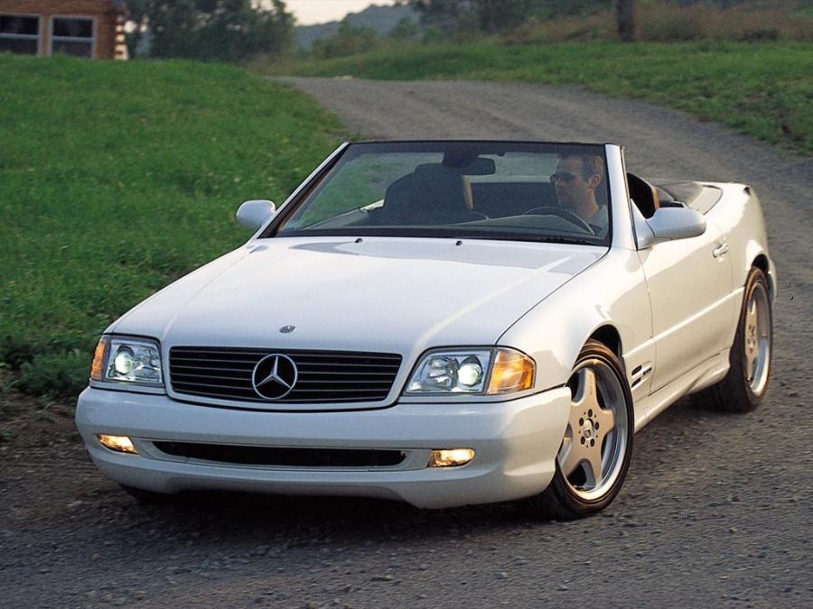 Mercedes-Benz SL500 1993 года выпуска для рынка США. Фото 1. VERcity