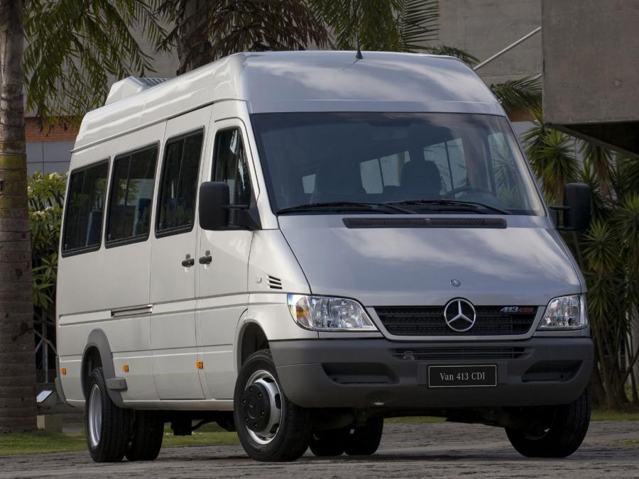 Mercedes-Benz Sprinter Van 2000 года выпуска для рынка Бразилии. Фото 1 ...