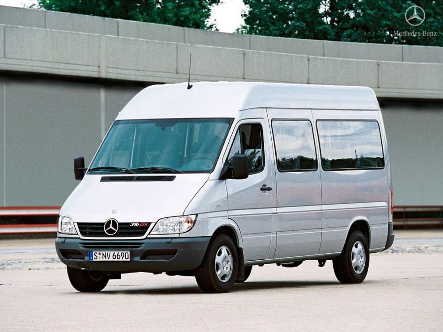 Mercedes-Benz Sprinter 2000 года выпуска. Фото 1. VERcity