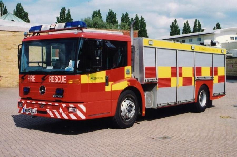 Mercedes-Benz Econic Dennis Emergency Support Unit 2002 года выпуска ...
