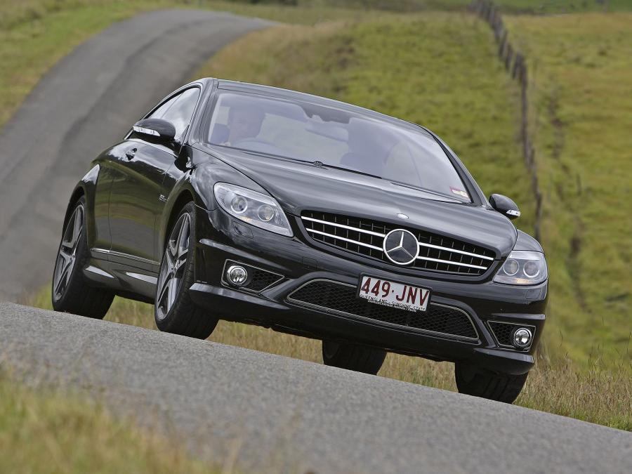 Mercedes-Benz CL63 AMG 2007 года выпуска для рынка Австралии и Океании ...