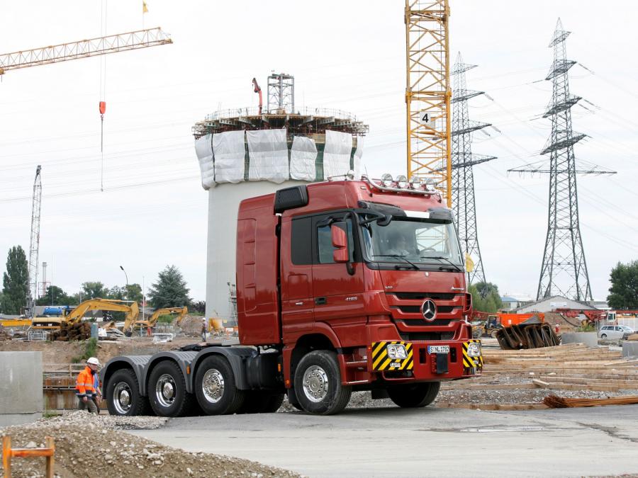 Mercedes-Benz Actros 4185 2008 года выпуска. Фото 1. VERcity