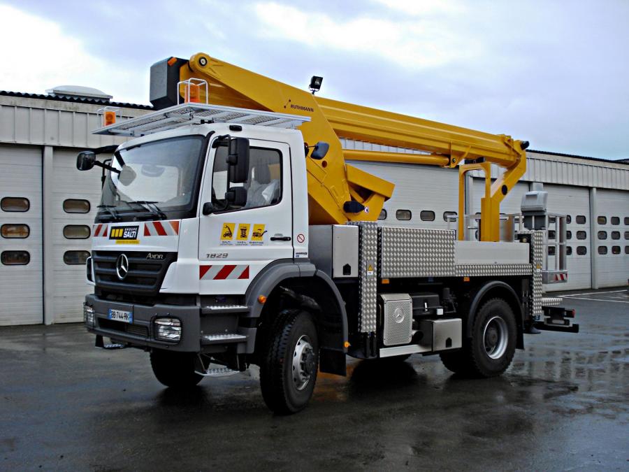 Mercedes-Benz Axor 1829A Ruthmann Steiger Lift Platform 2010 года ...