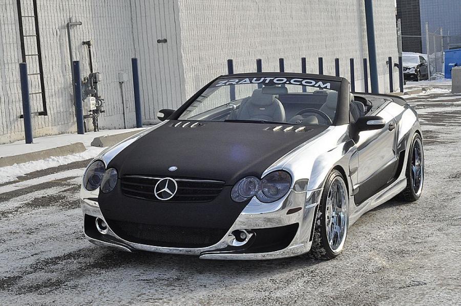 Mercedes-Benz SL55 AMG Widebody Conversion by Kleemann and ZR Auto ...