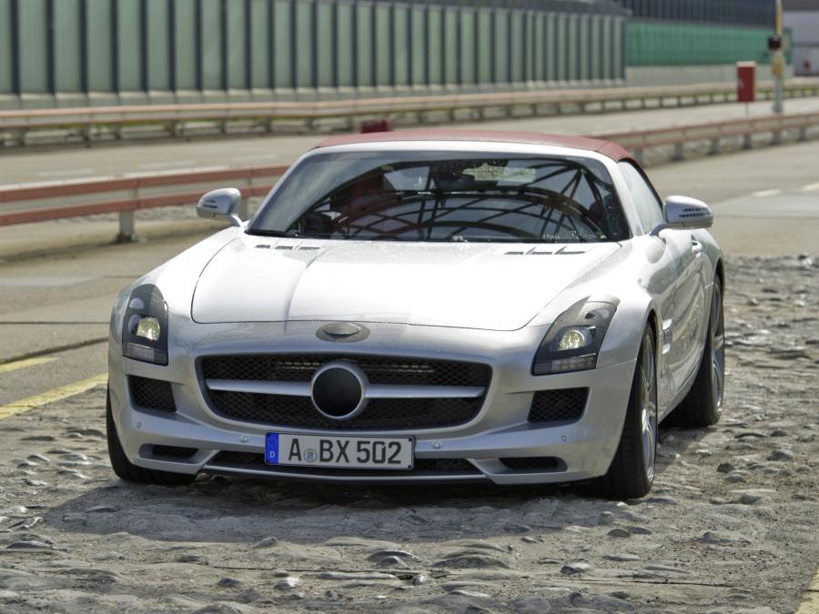 Mercedes-Benz SLS AMG Roadster Prototype 2011 года выпуска. Фото 1. VERcity