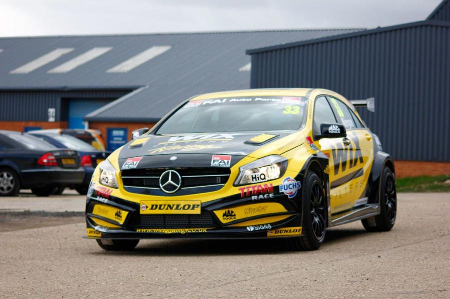 Mercedes-Benz A-Class BTCC by WIX Racing 2014 года выпуска. Фото 1. VERcity