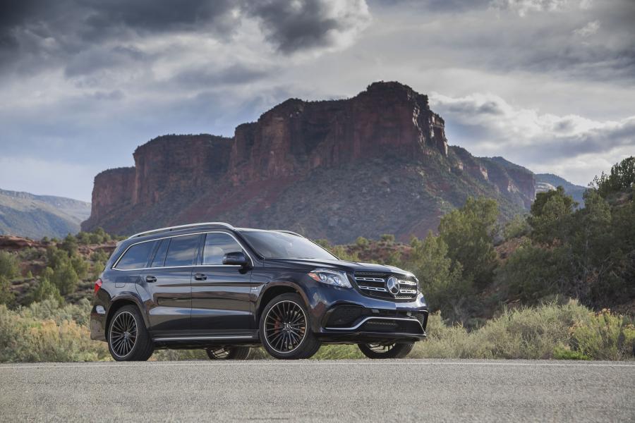 Mercedes-AMG GLS63 4Matic 2016 года выпуска для рынка США. Фото 1. VERcity