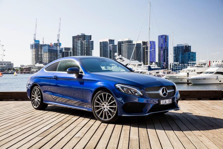 Mercedes-Benz C200 Coupe AMG Line 2016 года выпуска для рынка Австралии ...
