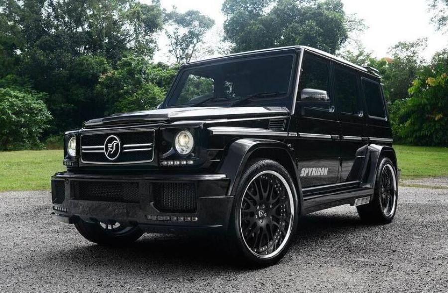 Mercedes-Benz G63 AMG SPYRIDON by Hamann 2016 года выпуска. Фото 1. VERcity