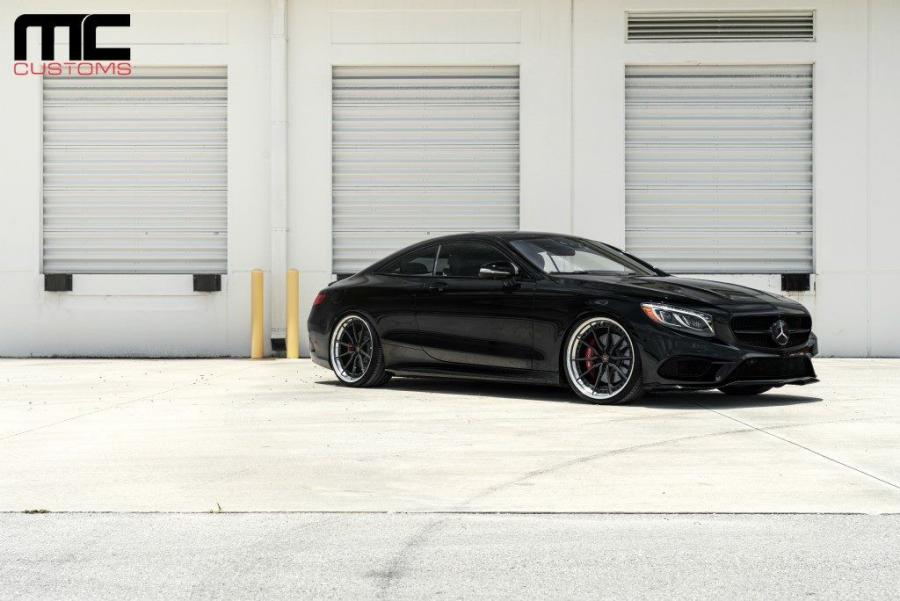 Mercedes-Benz S560 Coupe by MC Customs on Vossen Wheels 2018 года ...