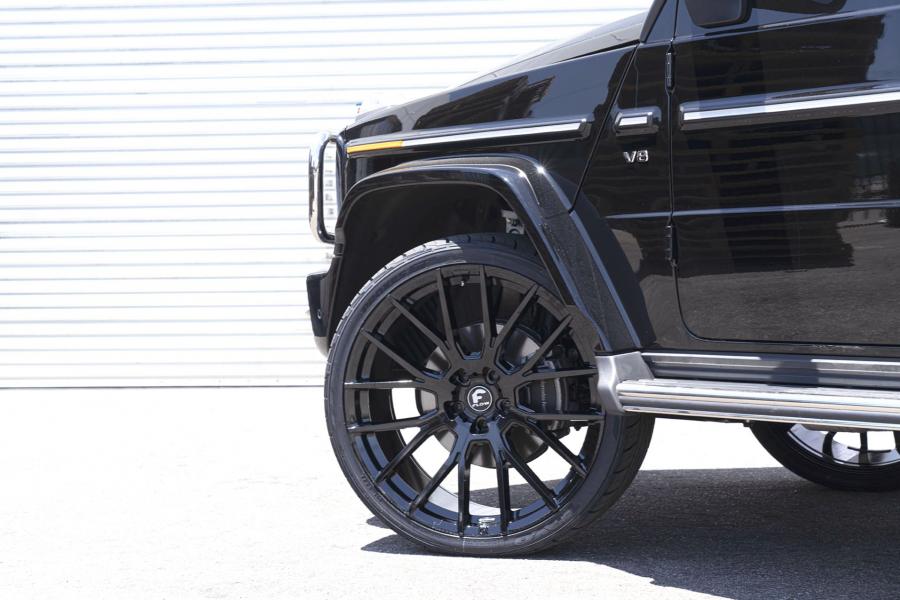 Детали экстерьера Mercedes-Benz G550 on Forgiato Wheels (Flow 001) 2019 ...