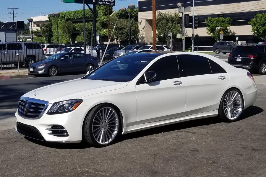 Mercedes-Benz S550 4Matic on Forgiato Wheels (TEC MONO 1.1) 2019 года ...