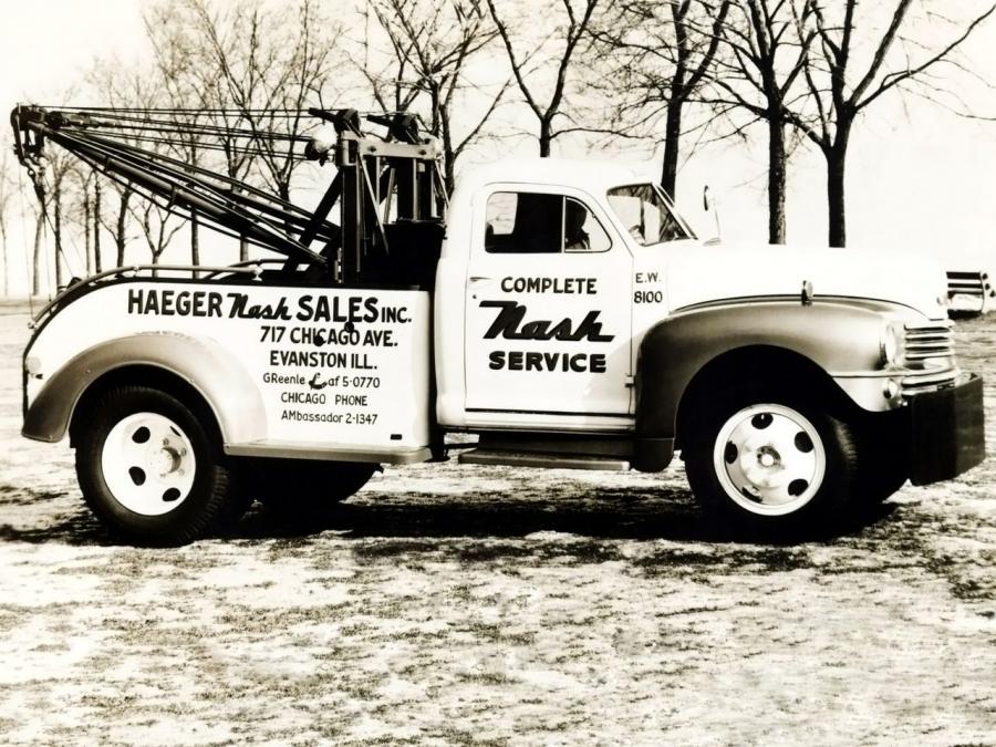 Nash Model 3148 Tow Truck 1948 года выпуска. Фото 1. VERcity