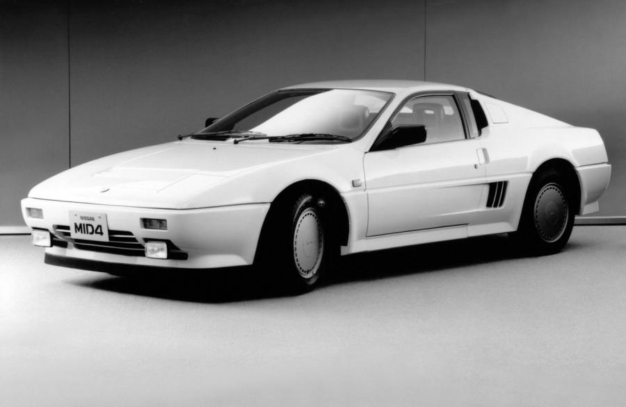 Nissan MID4 Type I Concept 1985 года выпуска. Фото 1. VERcity
