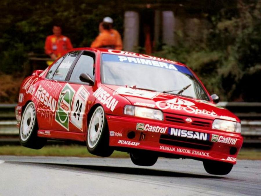 Nissan Primera eGT BTCC 1992 года выпуска. Фото 1. VERcity