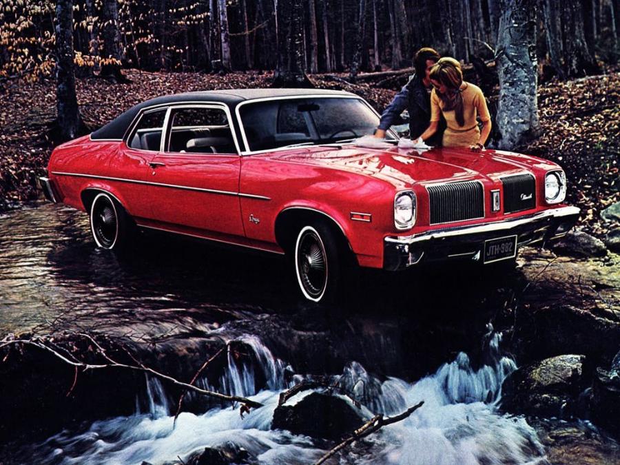 Oldsmobile Omega Hatchback Coupe 1973 года выпуска. Фото 1. VERcity