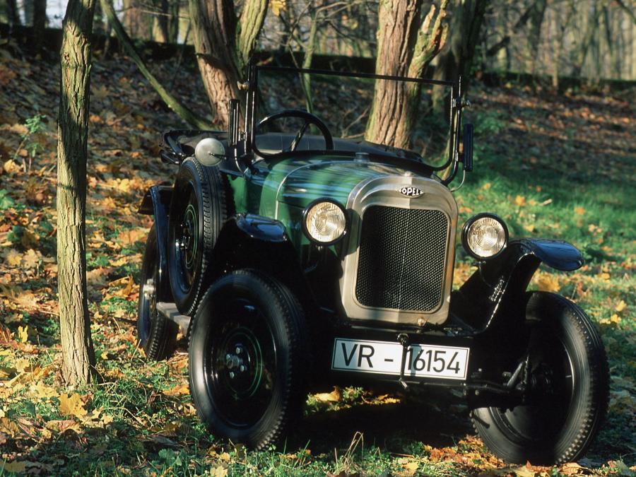 Opel 4/12 PS Laubfrosch 1924 года выпуска. Фото 1. VERcity