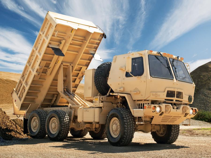 Oshkosh FMTV 6x6 10-Ton Dump в кузове M1157 A1P2 2010 года выпуска ...