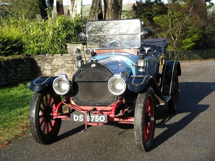 Overland Model 69R Roadster 1913 года выпуска. Фото 1. VERcity