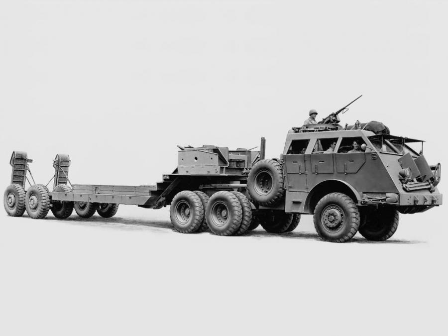 Pacific M25 Tank Transporter 1941 года выпуска. Фото 1. VERcity
