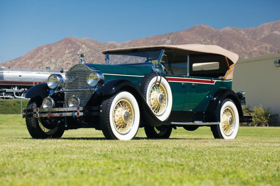 Packard Six Model 426 Phaeton 1927 года выпуска. Фото 1. VERcity