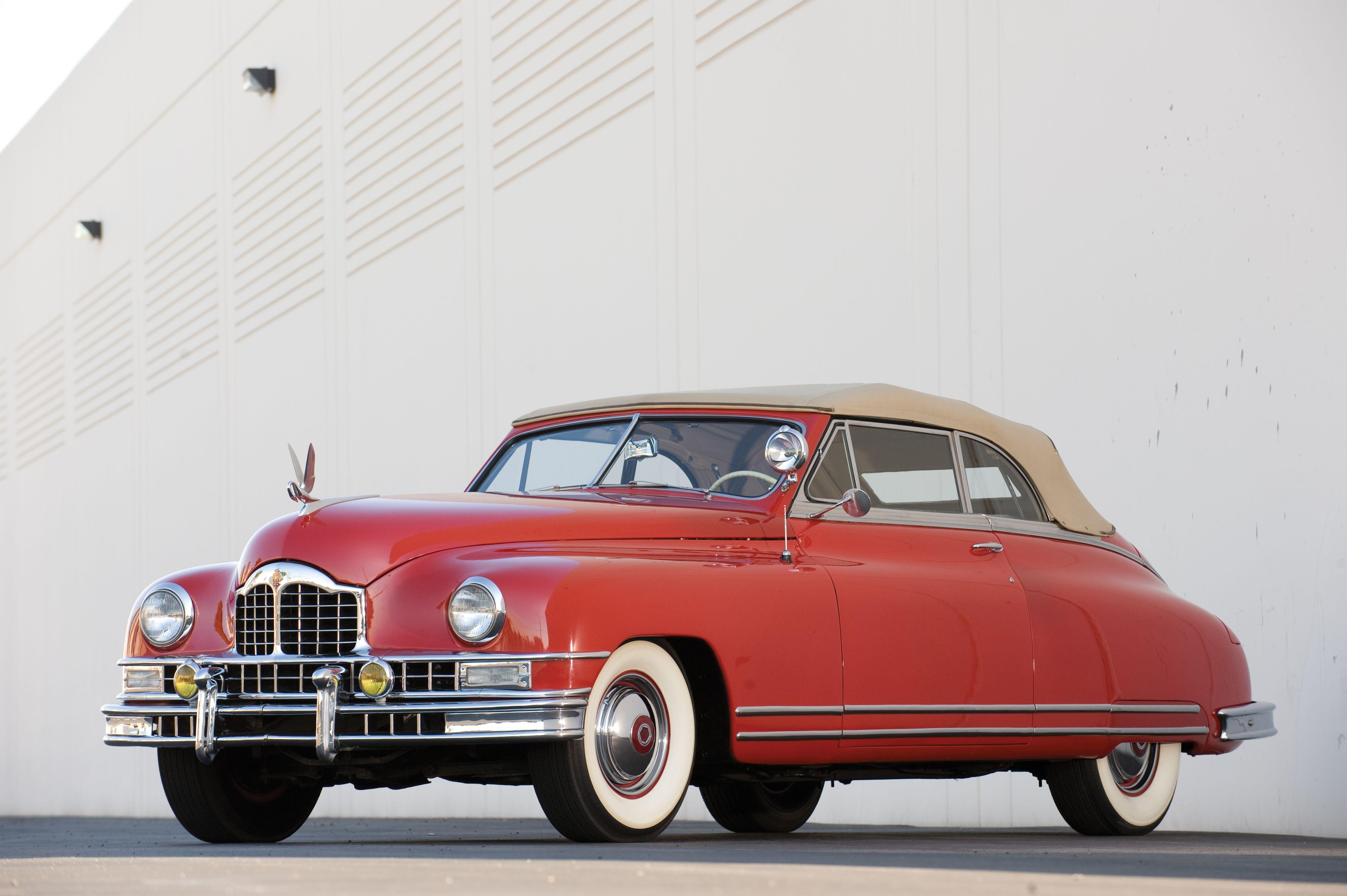 Packard Custom Eight Convertible Coupe 1948 года выпуска. Фото 1. VERcity