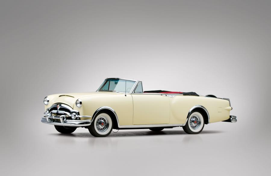 Packard Caribbean Convertible White 1953 года выпуска. Фото 1. VERcity