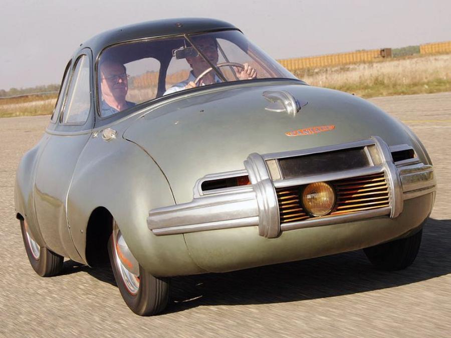 Panhard Dynavia Concept 1948 года выпуска. Фото 1. VERcity