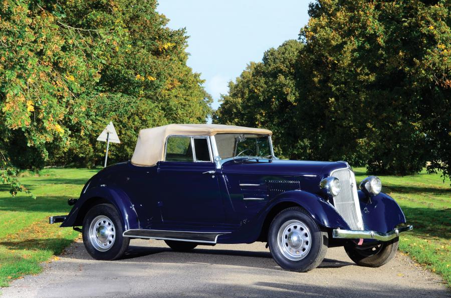 Plymouth Model PE Convertible Coupe 1934 года выпуска. Фото 1. VERcity