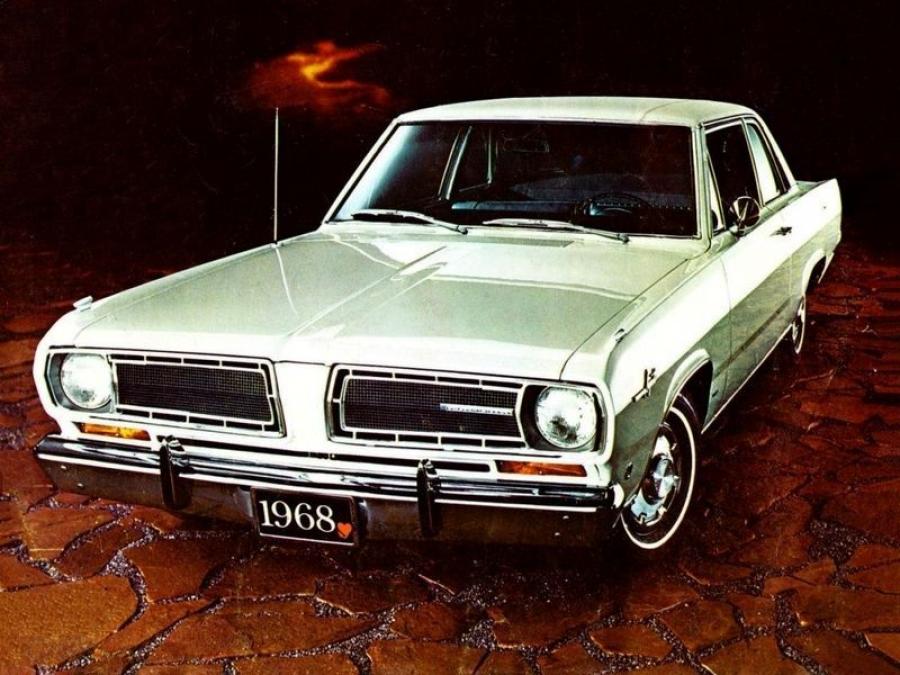 Plymouth Valiant Signet 2-Door Sedan 1968 года выпуска. Фото 1. VERcity