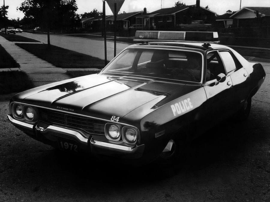 Plymouth Satellite Police 1972 года выпуска. Фото 1. VERcity