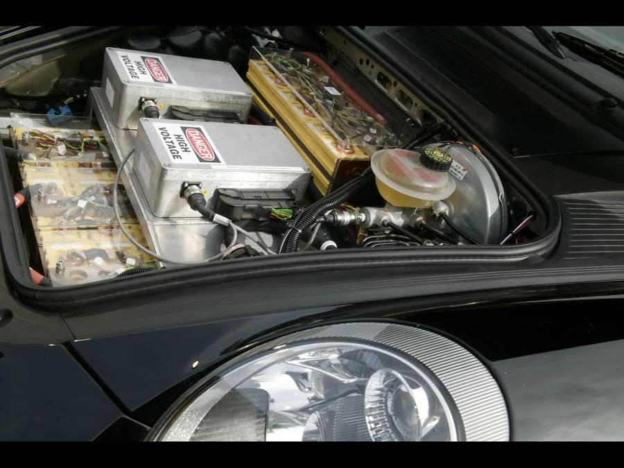 Porsche 911 eRUF Model A Concept by Ruf 2008 года выпуска. Фото 4. VERcity