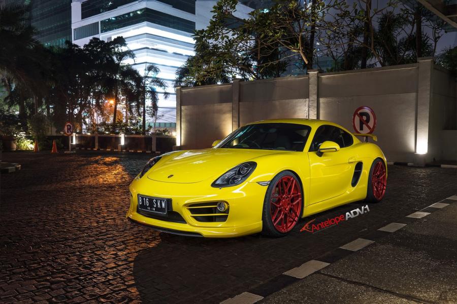 Porsche Cayman S by Antelope Ban on ADV.1 Wheels (ADV7MV2CS) 2015 года ...