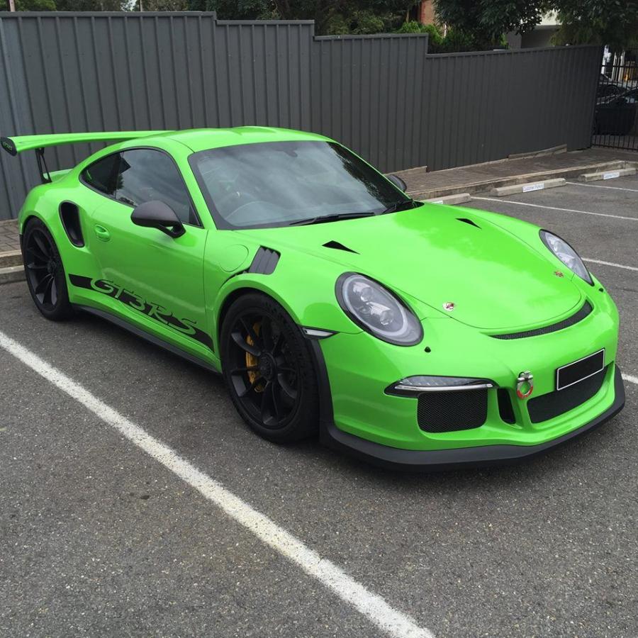 Porsche 911 GT3 RS Green by TechArt 2016 года выпуска. Фото 2. VERcity