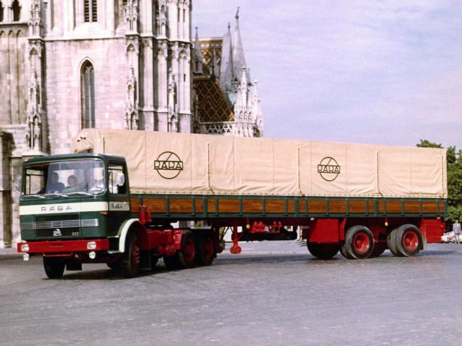Raba-MAN 853 6x4 1966 года выпуска. Фото 1. VERcity