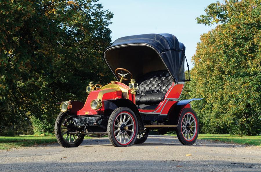 Renault Type AX 2-Seater 1908 года выпуска. Фото 1. VERcity