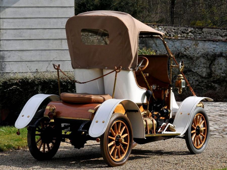Renault Type AX Phaeton 1908 года выпуска. Фото 4. VERcity