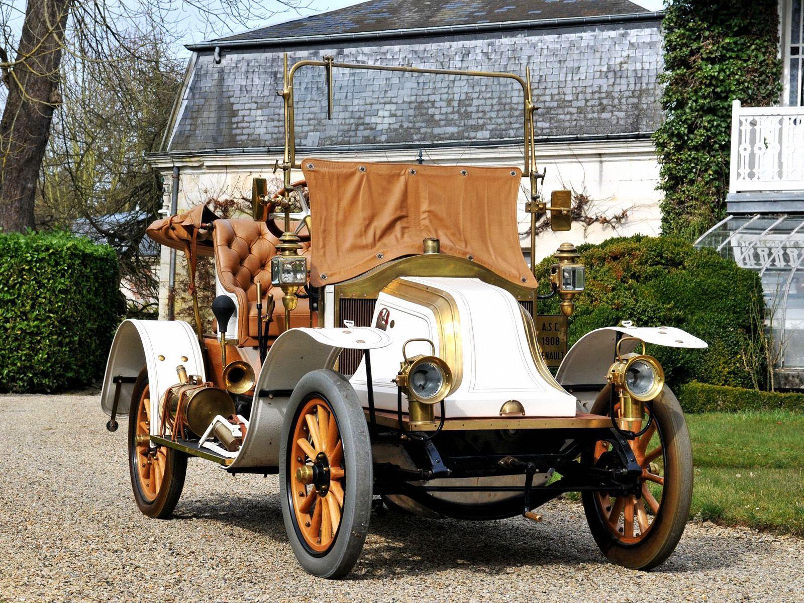 Renault Type AX Phaeton 1908 года выпуска. Фото 1. VERcity