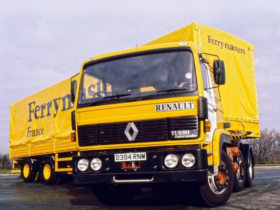 Renault G-Series G290 6x2 1982 года выпуска для рынка Великобритании и ...