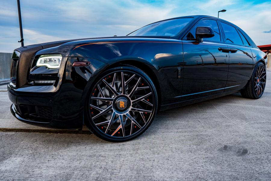 Rolls-Royce Ghost on Forgiato Wheels (Blocco-ECL) 2019 года выпуска ...