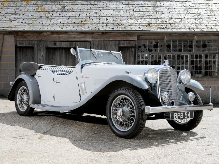 Rover Speed Pilot Sports Tourer 1933 года выпуска. Фото 1. VERcity
