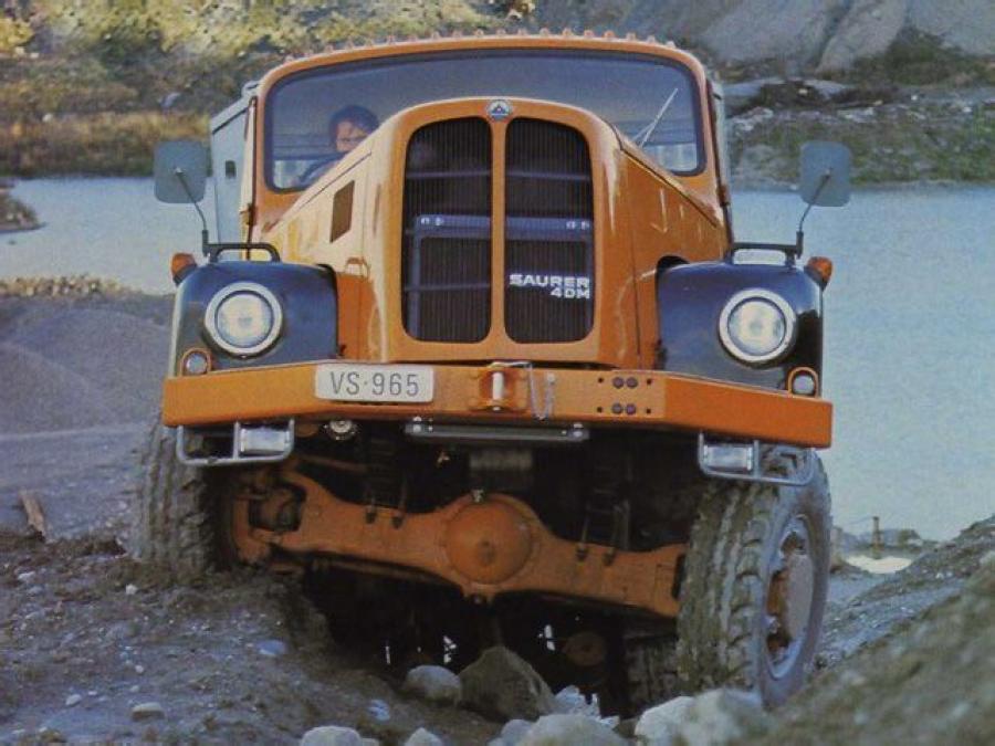 Saurer 4DM 4x4 1959 года выпуска. Фото 1. VERcity