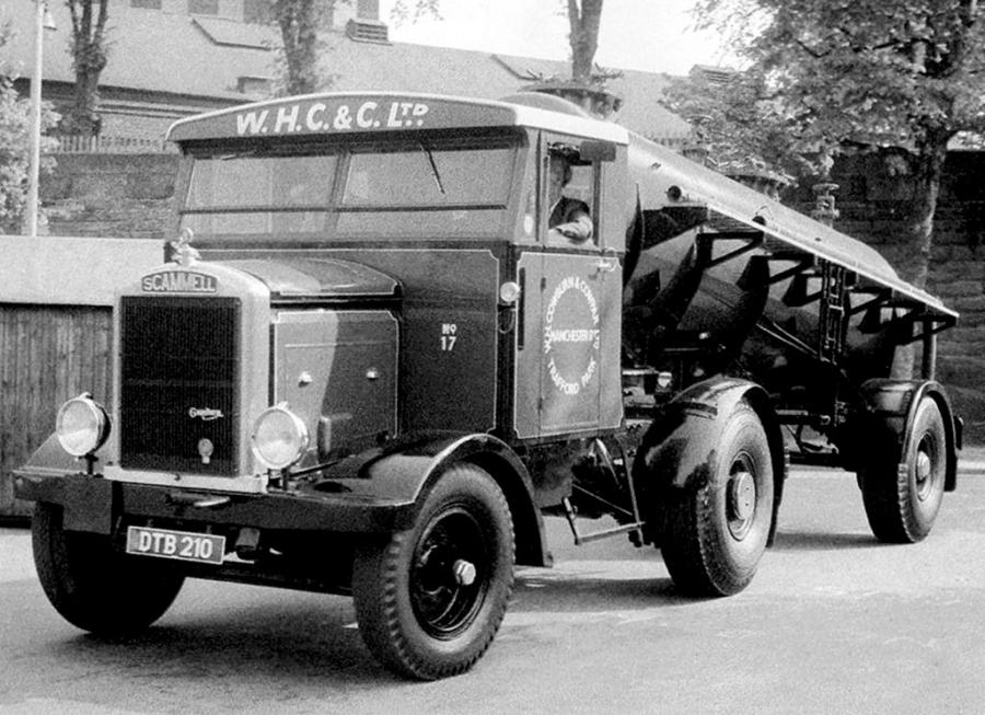 Scammell 12MU Tractor 1938 года выпуска. Фото 1. VERcity