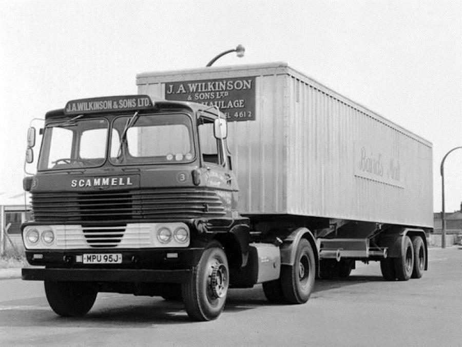 Scammell Handyman MkII Tractor в кузове Mk II 1960 года выпуска. Фото 1 ...