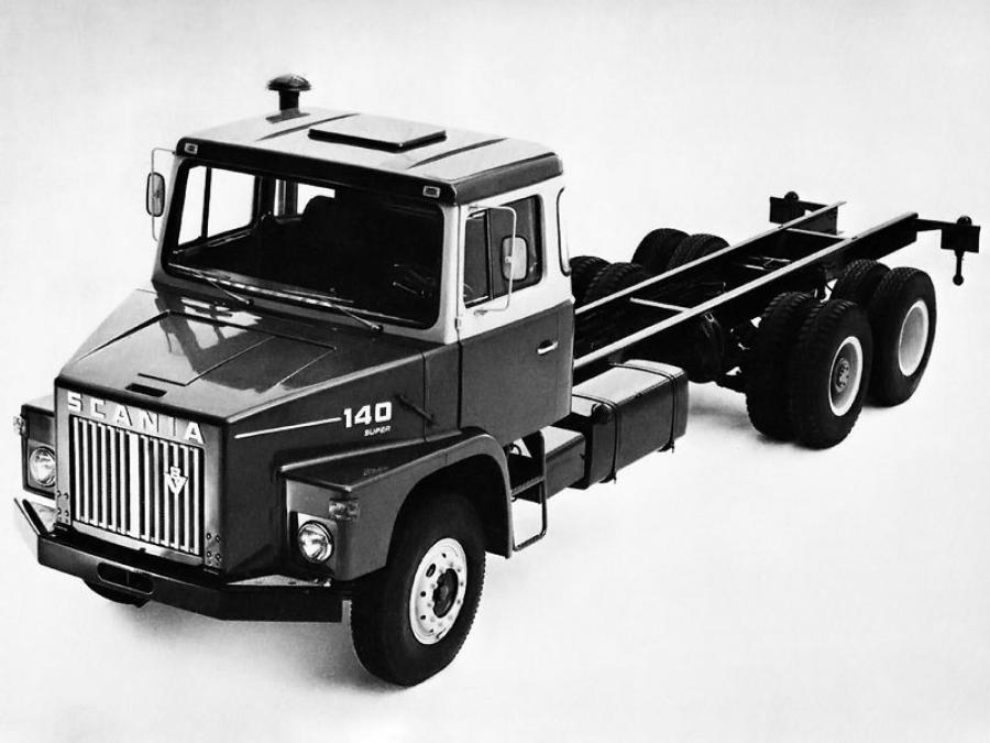 Scania LS140 Super 6x2 1976 года выпуска. Фото 1. VERcity