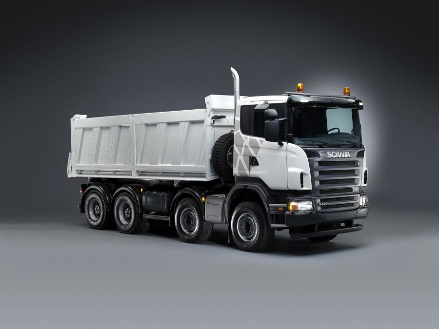 Scania R420 8x4 Tipper 2004 года выпуска. Фото 1. VERcity