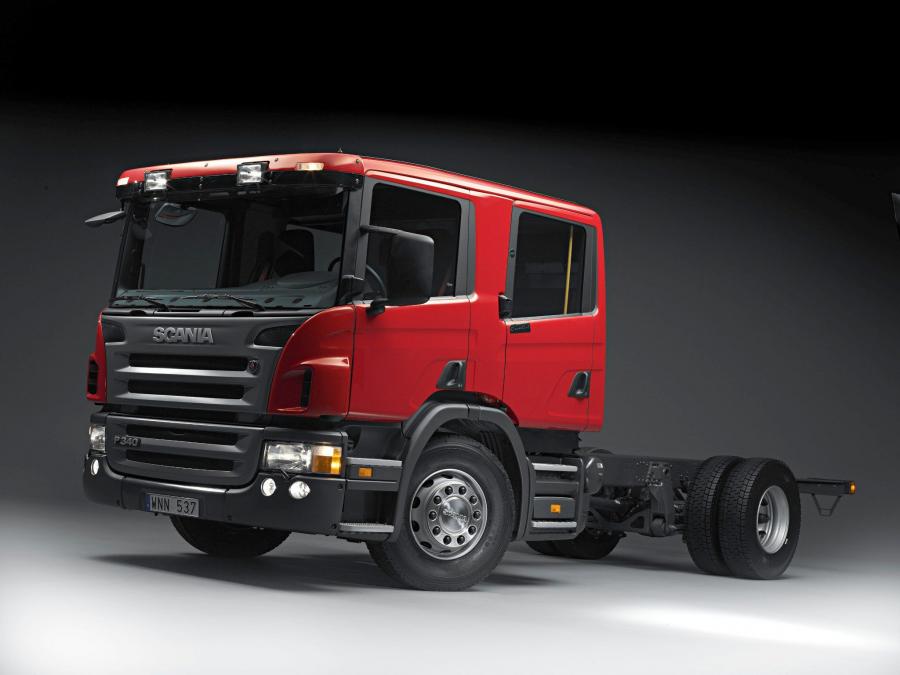 Scania P340 4x2 Crew Cab 2005 года выпуска. Фото 1. VERcity