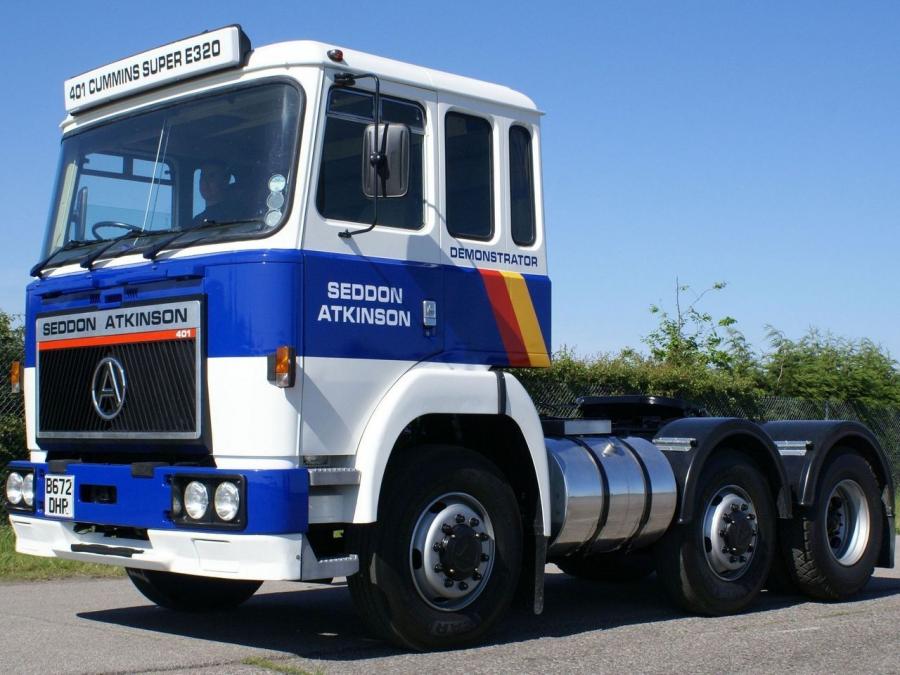 Seddon Atkinson 401 6x2 1975 года выпуска. Фото 1. VERcity